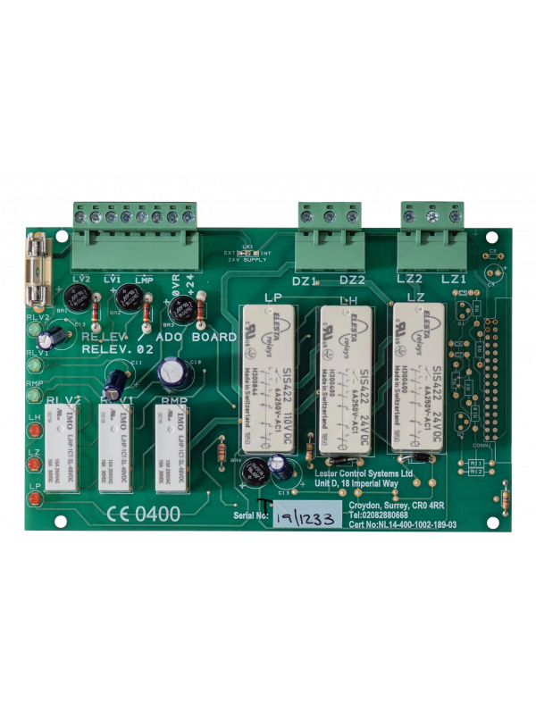 MP2G Almega II Relevel Board Lester Control Systems