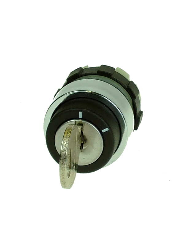 2-Position Stay Put Keyswitch - removable in all pos. Lester Control ...