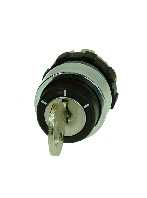 3-Position Stay Put Keyswitch - removable in one pos. Lester Control ...