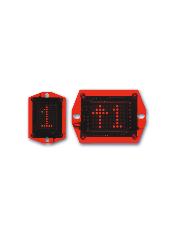 2 Segment Dot Matrix Indicator Lester Control Systems
