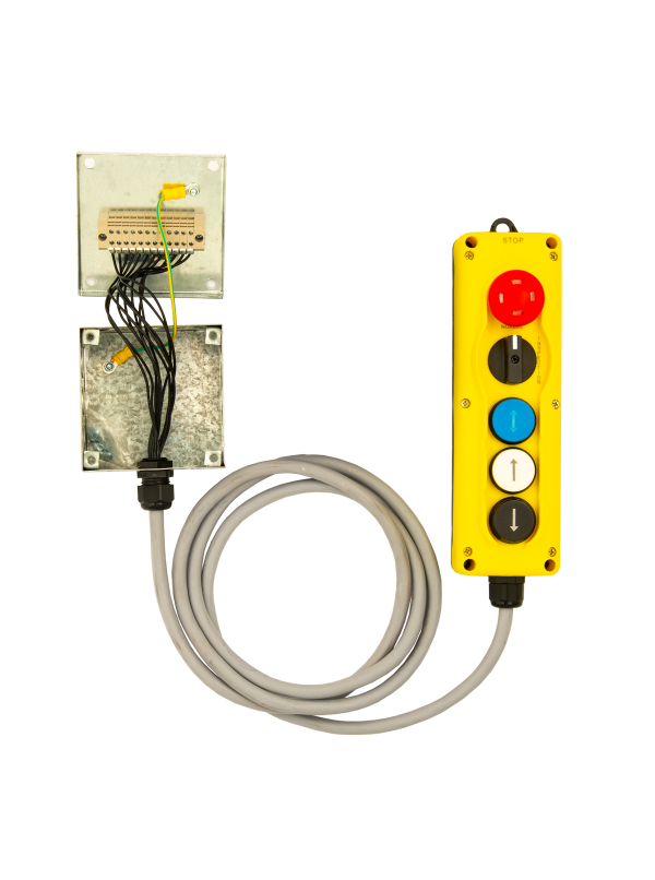 Pit Test Control Pendant and Termination Box Lester Control Systems
