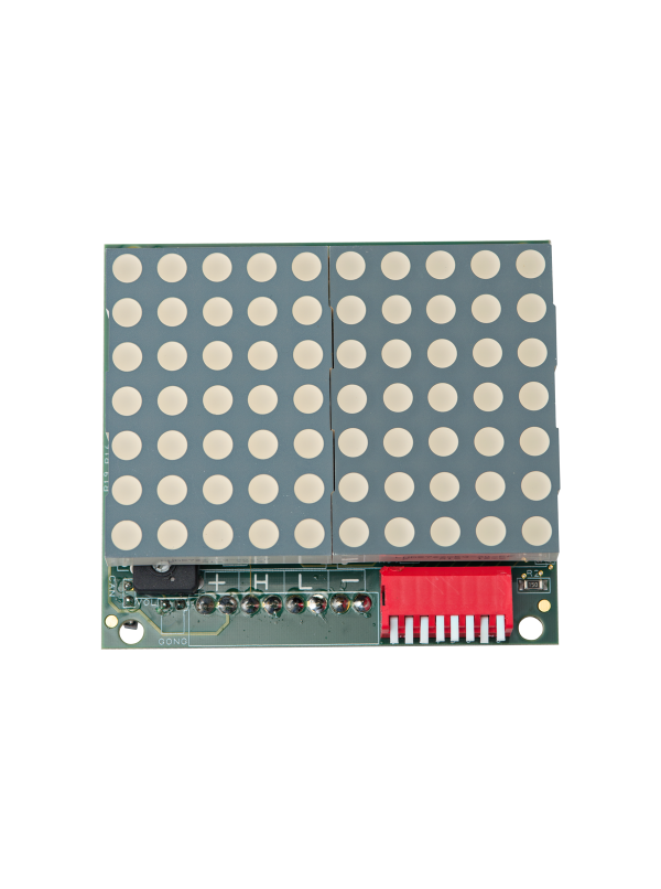 TC3 50 2-Digit Dot Matrix Indicator c/w Rear Terminals Lester Control ...