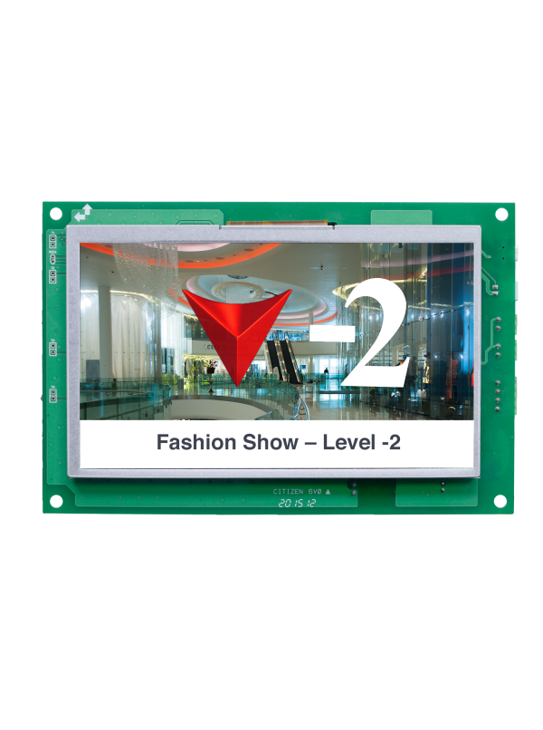 Non Serial TFT (LCD) 7 Inch Indicator Lester Control Systems