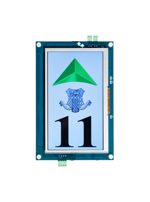 Serial TFT (LCD) 7 Inch Indicator Lester Control Systems